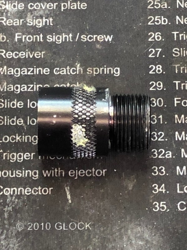 suppressor thread adapter - first try ... | The Art & Science of Bullet ...