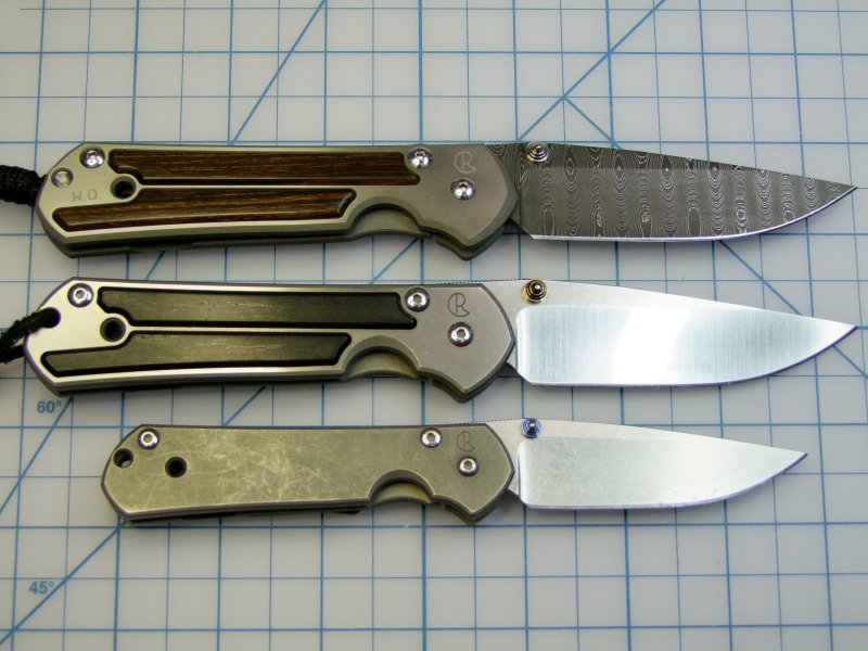 My custom Large Sebenza with SS Damascus arrived ...